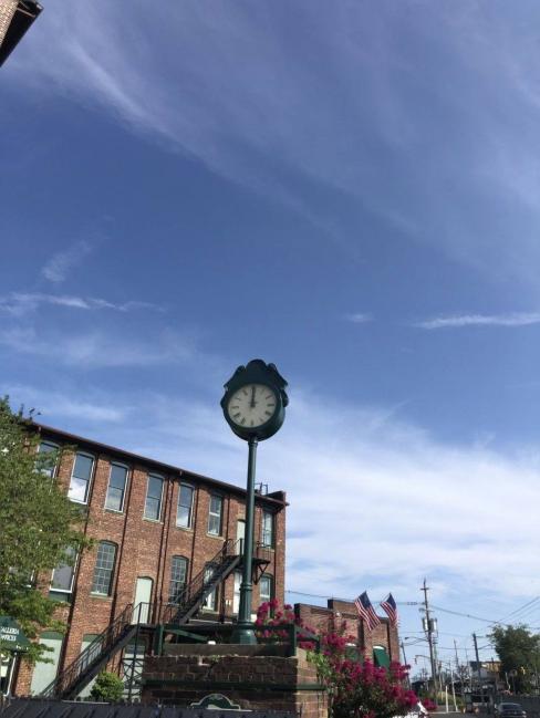 The galleria in Red Bank, street clock, clock, street clock repair ...